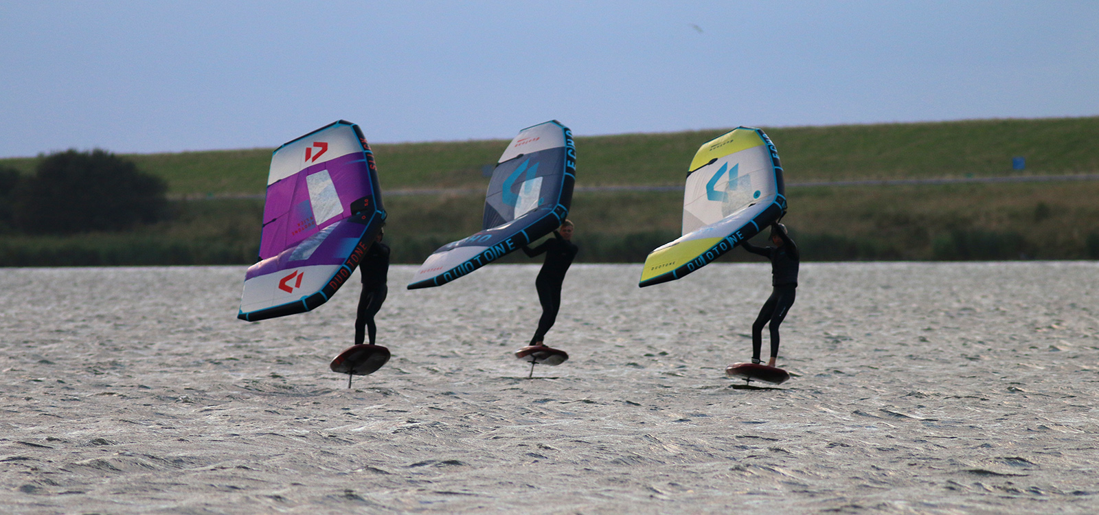 Wingfoil lessons and rental - Leerfoilen